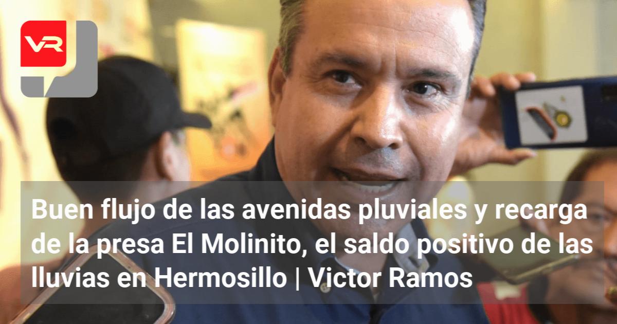Buen flujo de las avenidas pluviales y recarga de la presa El Molinito ...